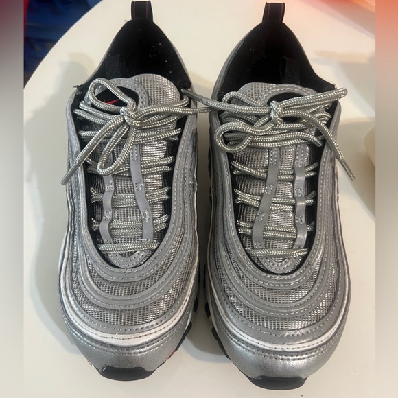 Shoes | Nike Air Max 97 Bullet Metallic Silvervarsity Redblackwhite ...